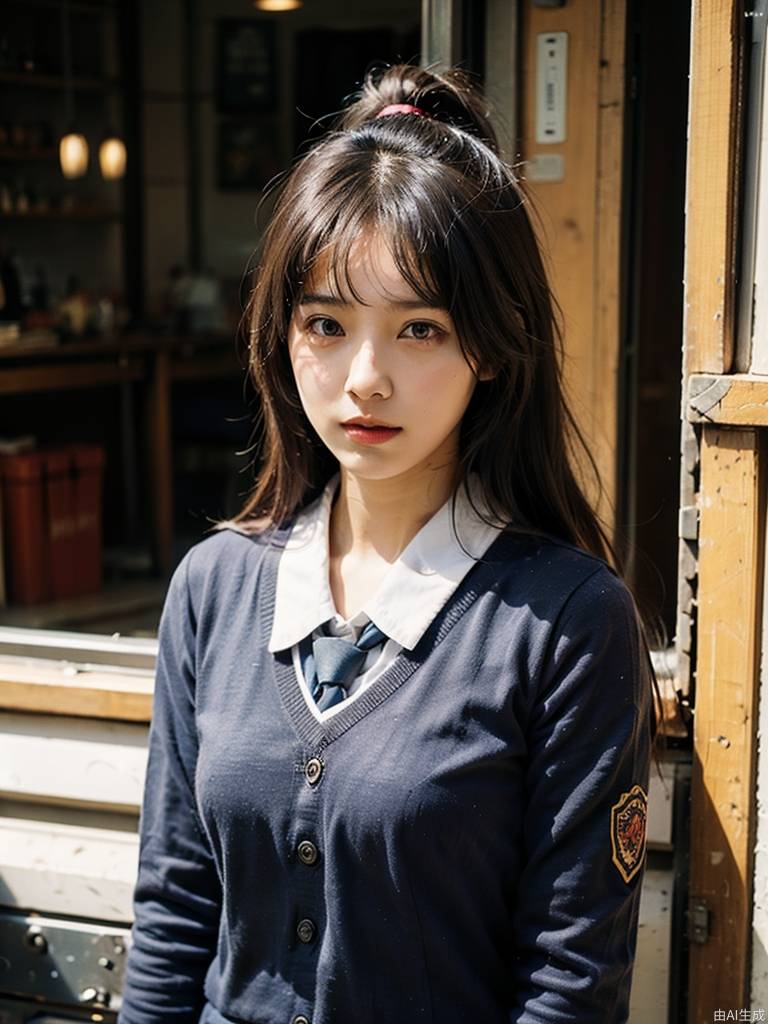 穿着JK制服的萝莉 - Fine AI 创作平台